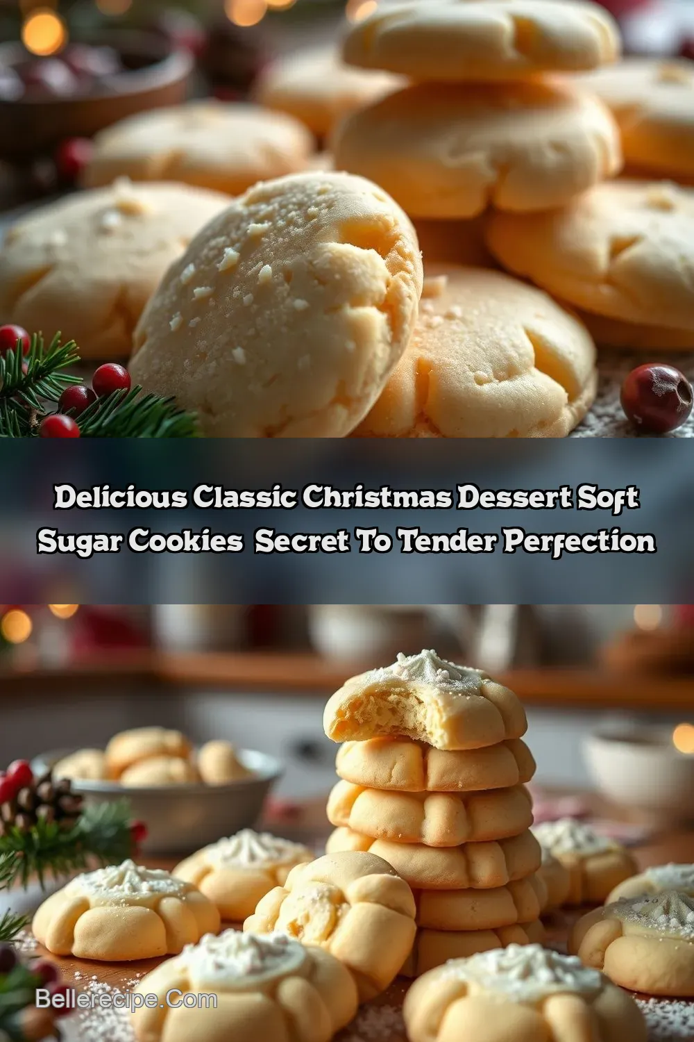 Classic Soft Sugar Cookie Recipe: My Family’s Tender