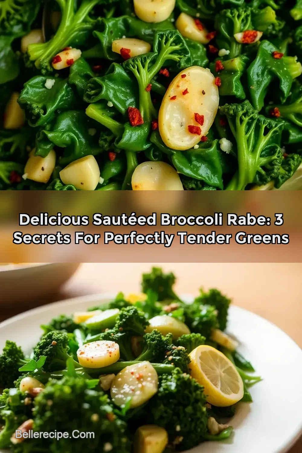 How to Cook Broccoli Rabe: Easy Sautéed Garlic & Lemon…