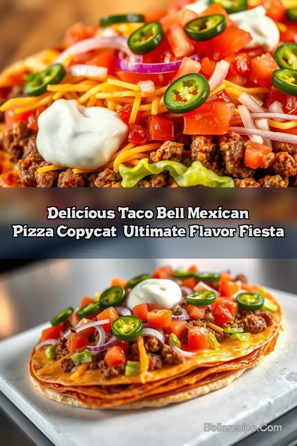 Ultimate Taco Pizza Recipe: Crispy, Flavor-Packed Mexican…