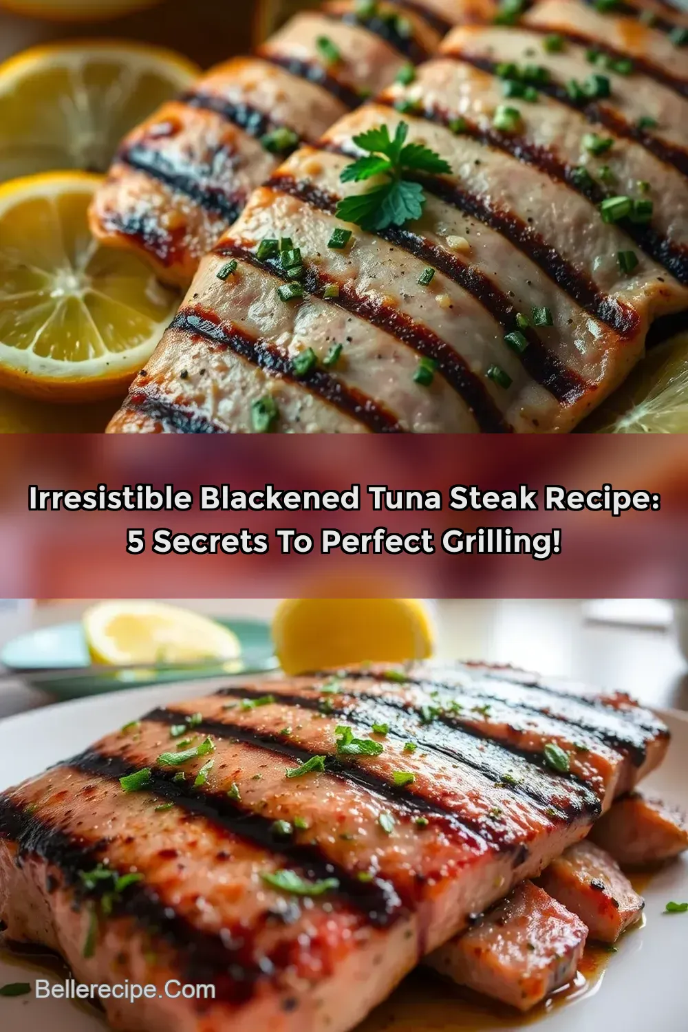 Deliciously Grilled Tuna Steak Recipe: My Zesty Herb…