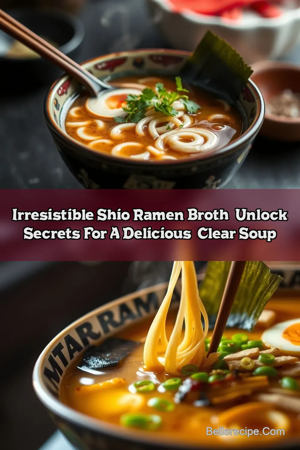 My Favorite Shio Ramen Broth: Light, Flavorful & Perfect…