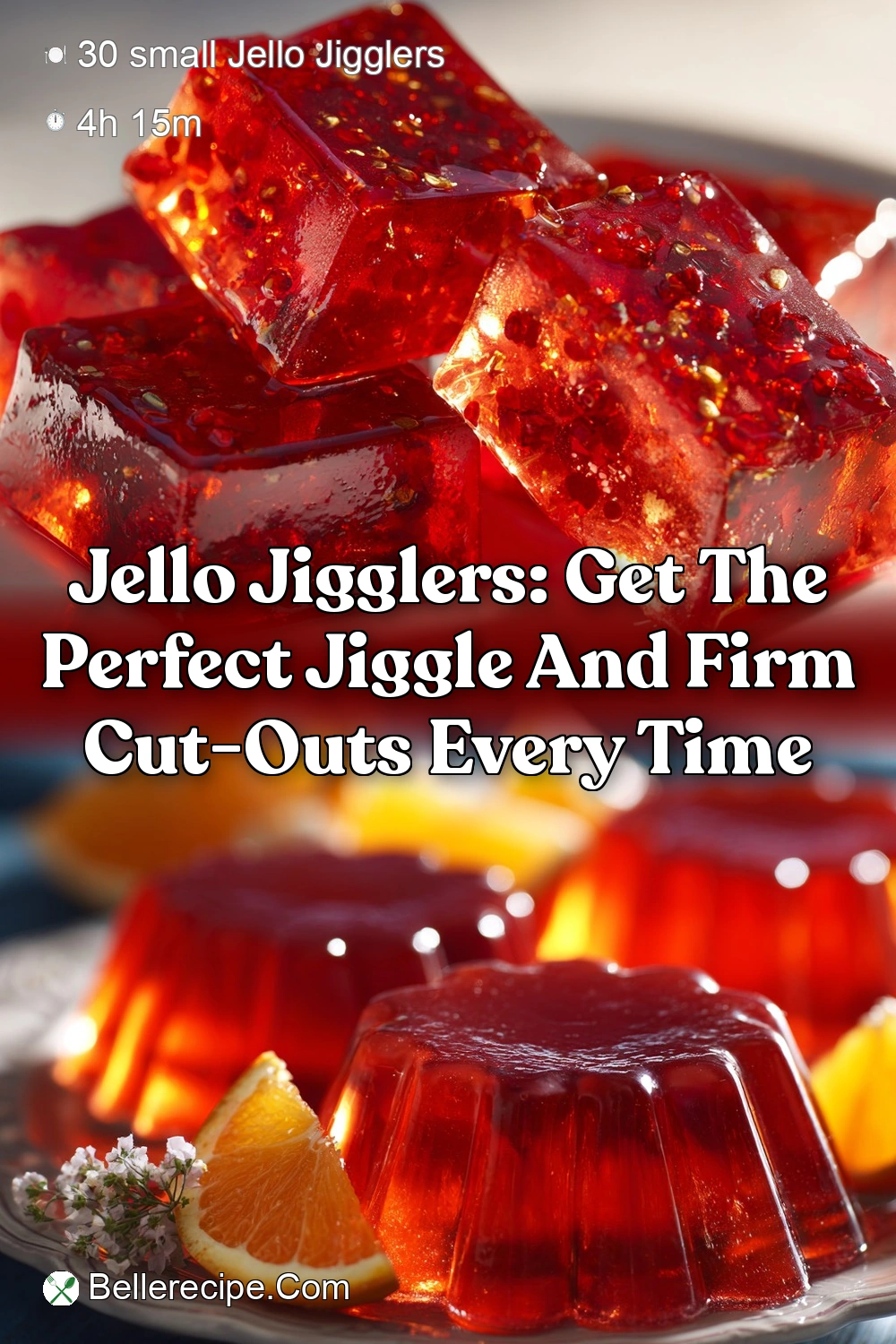 Jello Jigglers: The Perfect Firm Gelatin Cut-Out Recipe