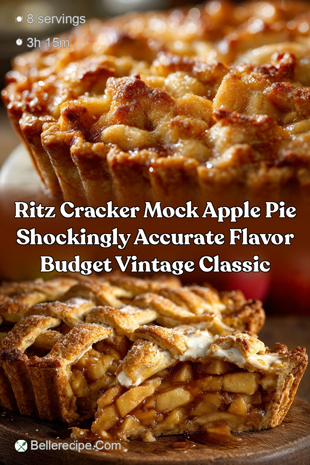 Ritz Cracker Mock Apple Pie The Original Vintage Recipe