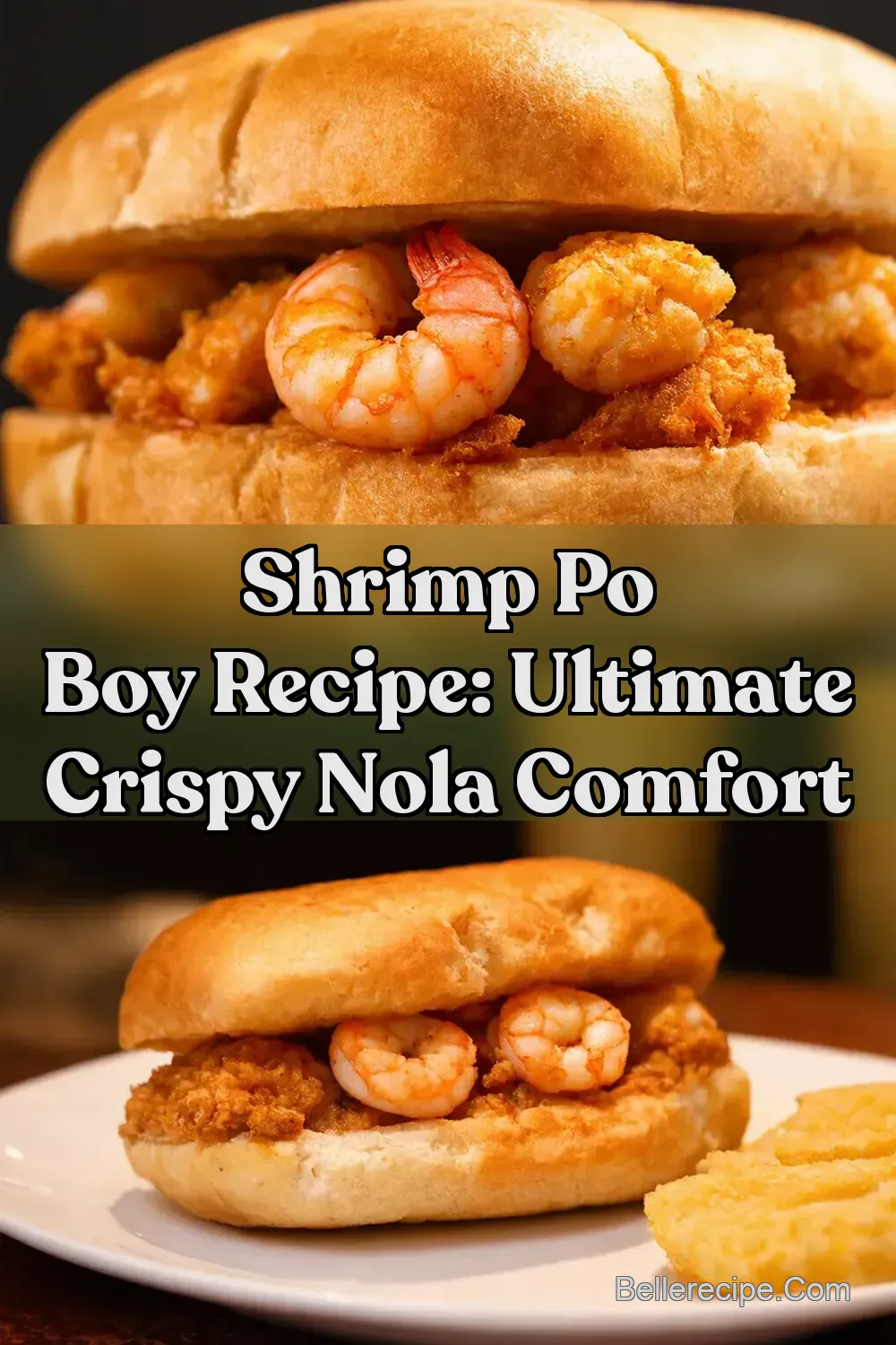 Ultimate Crispy recipe for shrimp poboy: NOLA comfort!