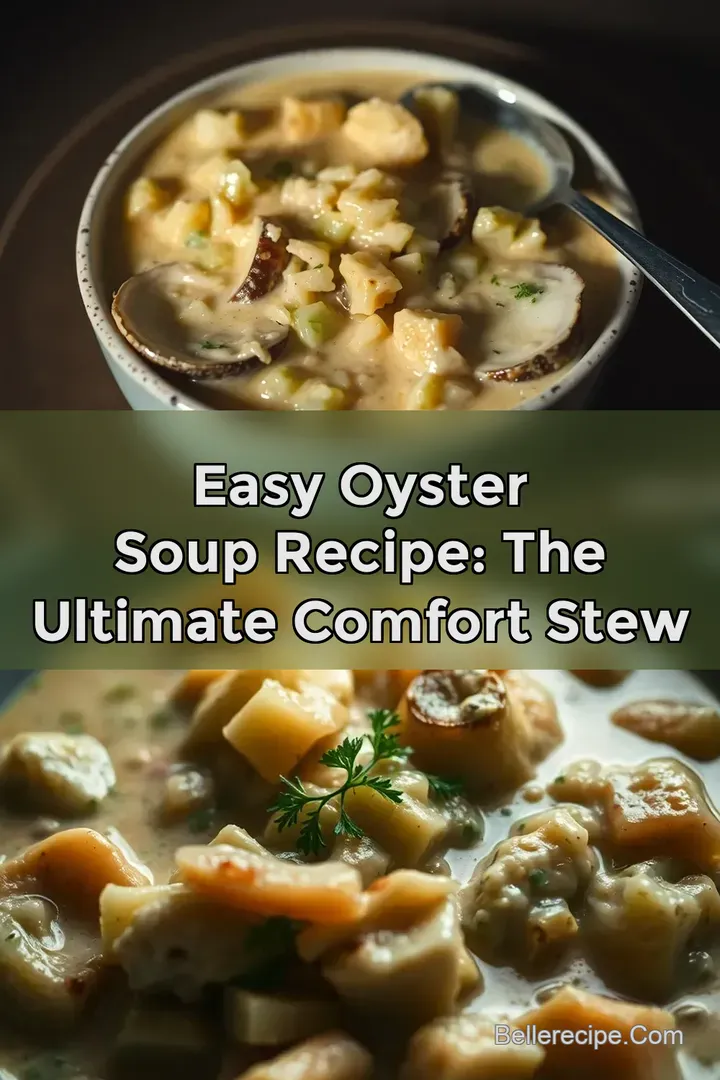 Creamy Oyster Stew Recipe: A Classic Comfort Food